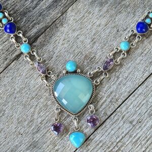 Nicky Butler | Jewelry | Nicky Butler 925 Sterling Silver Aqua ...
